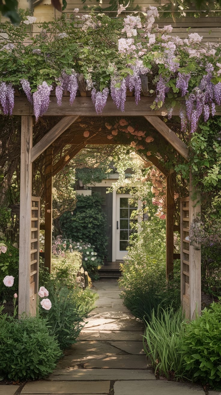 16 Charming Garden Archway Ideas for a Magical Outdoor Entry - Decor ...